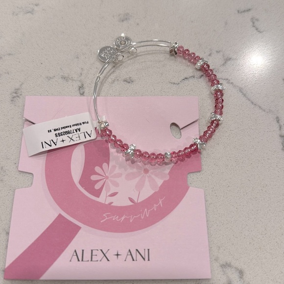 Alex and Ani | Jewelry | Nwt Alex And Ani Breast Cancer Awareness Pink ...